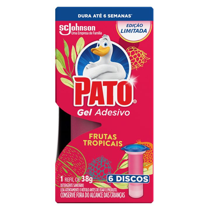 PATO GEL ADESIVO RF FRUTAS 6DISCOS | Grupo Astoria