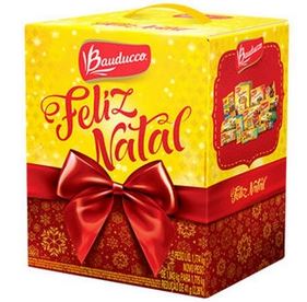 Cesta De Natal Bauducco P 2022 Chocosul Distribuidora